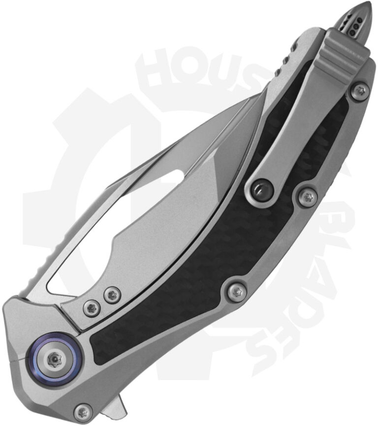 Microtech Matrix 165C-4CFITI – Titanium, Carbon Fiber – House of Blades