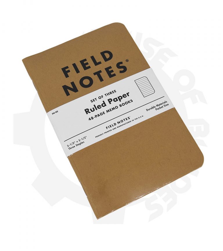 Field Notes Original Kraft 3-Pack FN-02 – Ruled – House of Blades